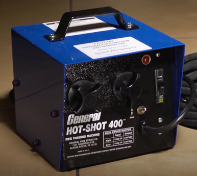 General Wire Hot Shot 400 Amp Pipe Thawer Less Cables - HS-400-LC