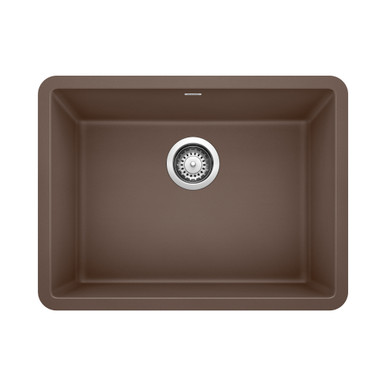 Blanco 522418 Precis Silgranit 24" Single Bowl - Cafe Brown