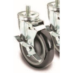 Krowne Economy Series 1/2-in Threaded Stem Caster With 5-in Locking ...
