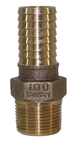 Merrill 1 in. Bronze Male Adapter - Iron to Plastic Pipe - RBMANL100