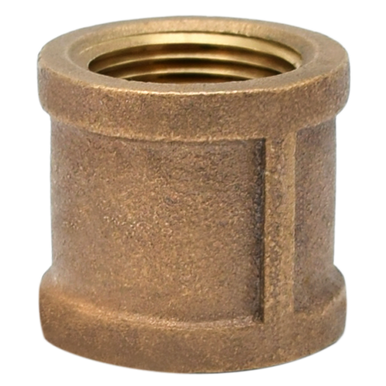 Legend Valve 1" Threaded No Lead Coupling, FNPT x FNPT in Cast Bronze ...