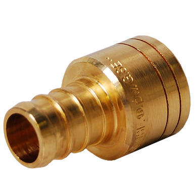 Legend Valve 2" PEX x Sweat Adapter Lead-Free DZR Brass Fitting in ...