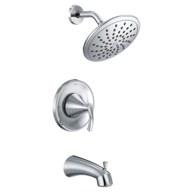 Moen T2843EP Glyde Chrome Posi-Temp Tub/Shower