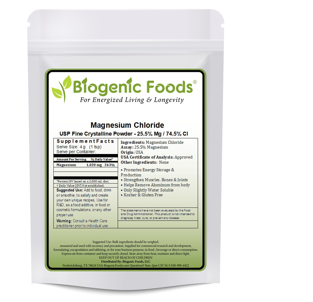 Magnesium Chloride - Fine Granular 25.5% Magnesium for Electrolyte ...