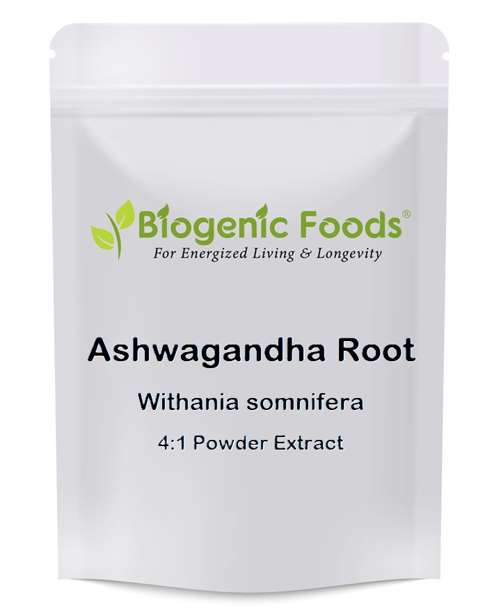 Ashwagandha Root 4:1 Extract - Natural Stress Relief & Immune Support