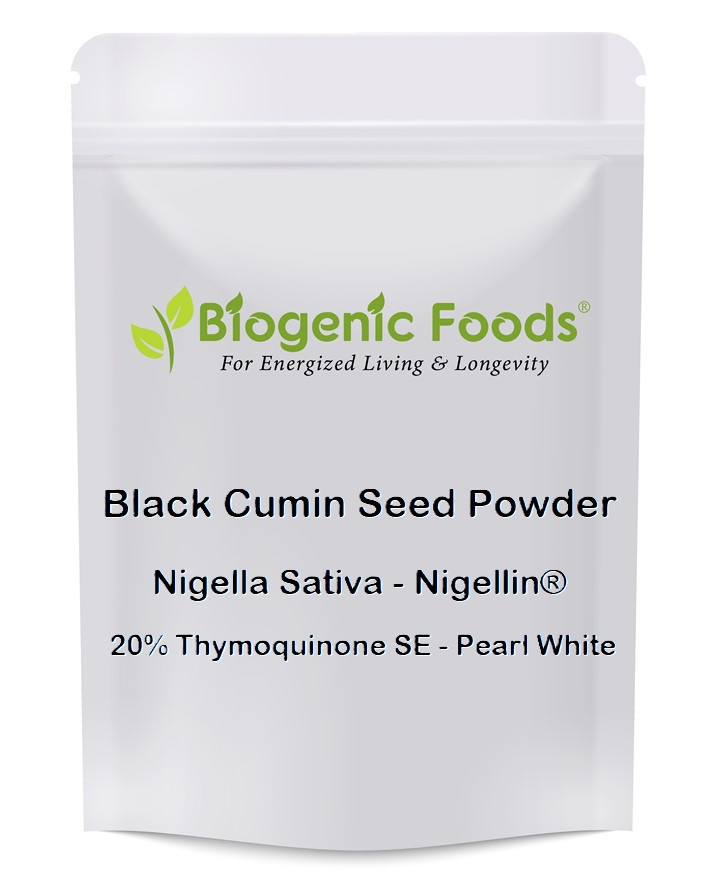 Black Cumin Seed Nigellin® 20% Extract - Pearl White Powder by Sabinsa ...
