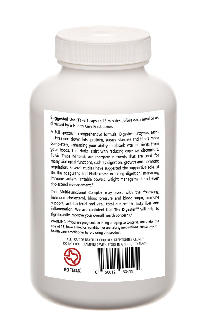 Digester Complex - Natural Digestive Enzymes