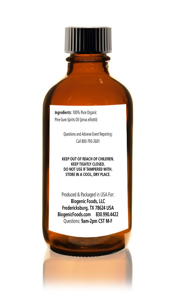 Pine Gum Spirits - 100% Pure Essential Oil of Pine - NOT Rectified ...