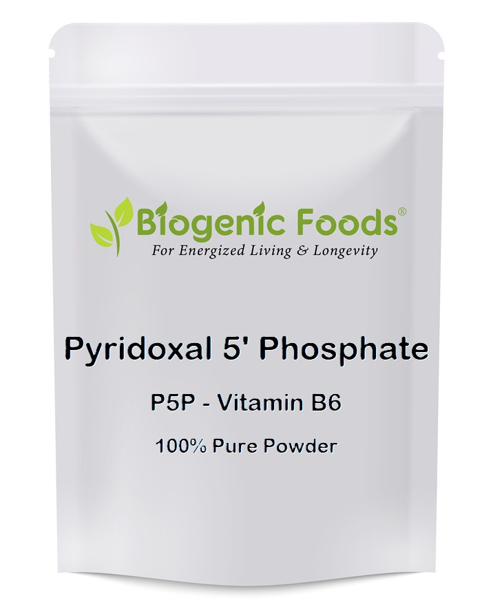 Pyridoxal 5' Phosphate - P5P - Vitamin B6 - 100% Pure Powder-gm ...
