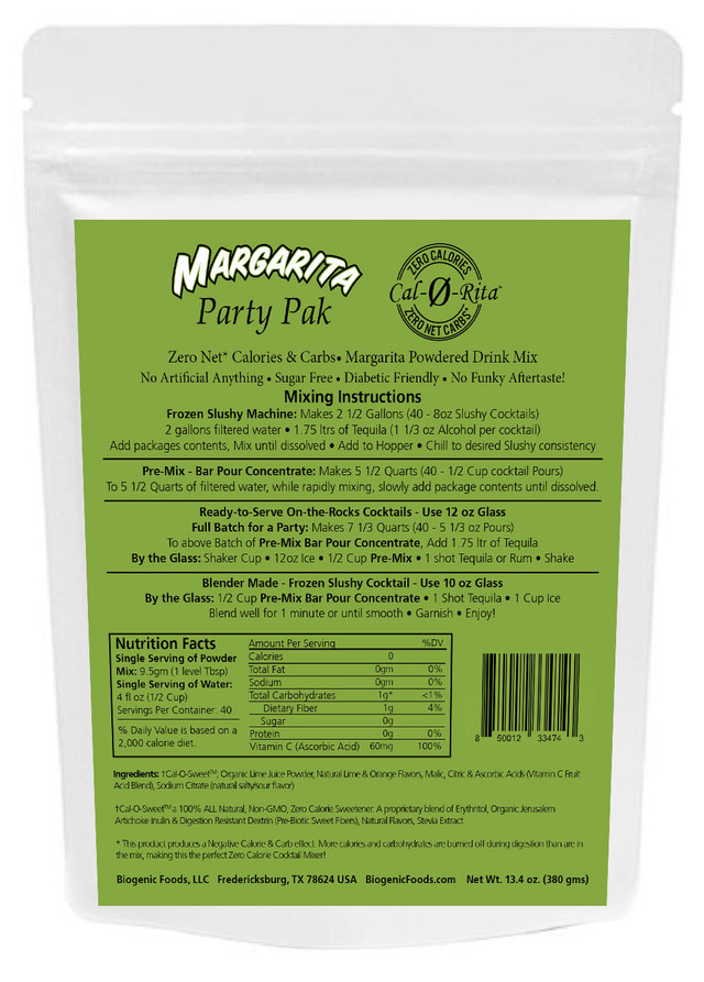 Cal-O-Sweet - NO-Aftertaste Zero Calorie & Carb Sugar-Free Sweetener