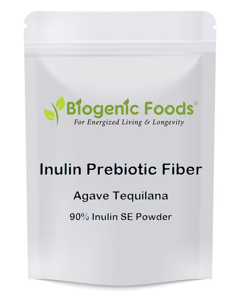 Inulin Prebiotic Fiber - 90% Agave Inulin SE Powder - Agave Tequiliana ...