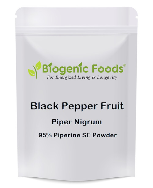 Black Pepper SE - 95% Piperine for Enhanced Absorption and Digestive Health