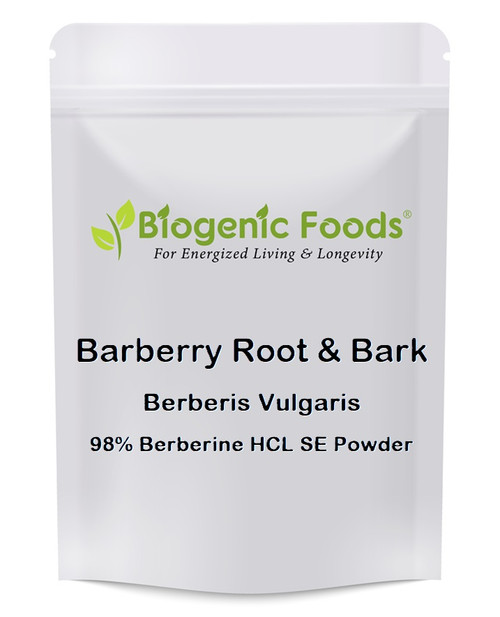 Barberry Root & Bark - 98% Berberine HCL SE Powder - Berberis Vulgaris ...