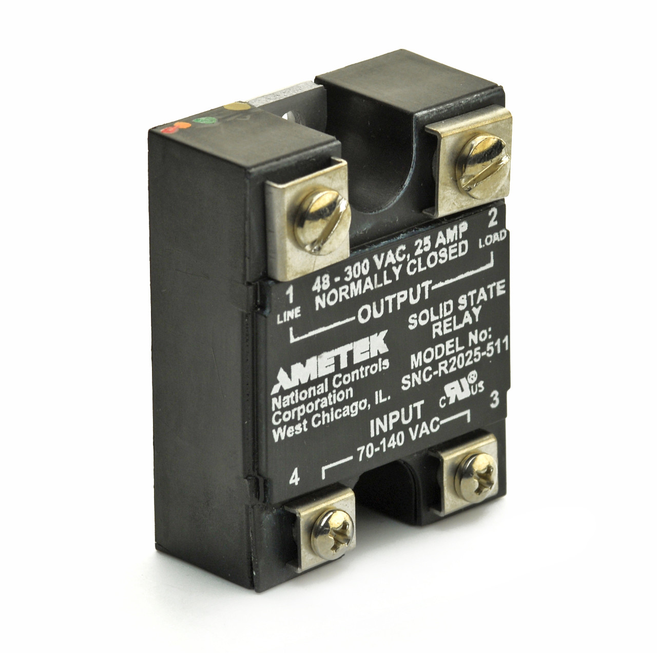 NCC Solid State Power Relays, Model SNC- R2025-511, Output ...