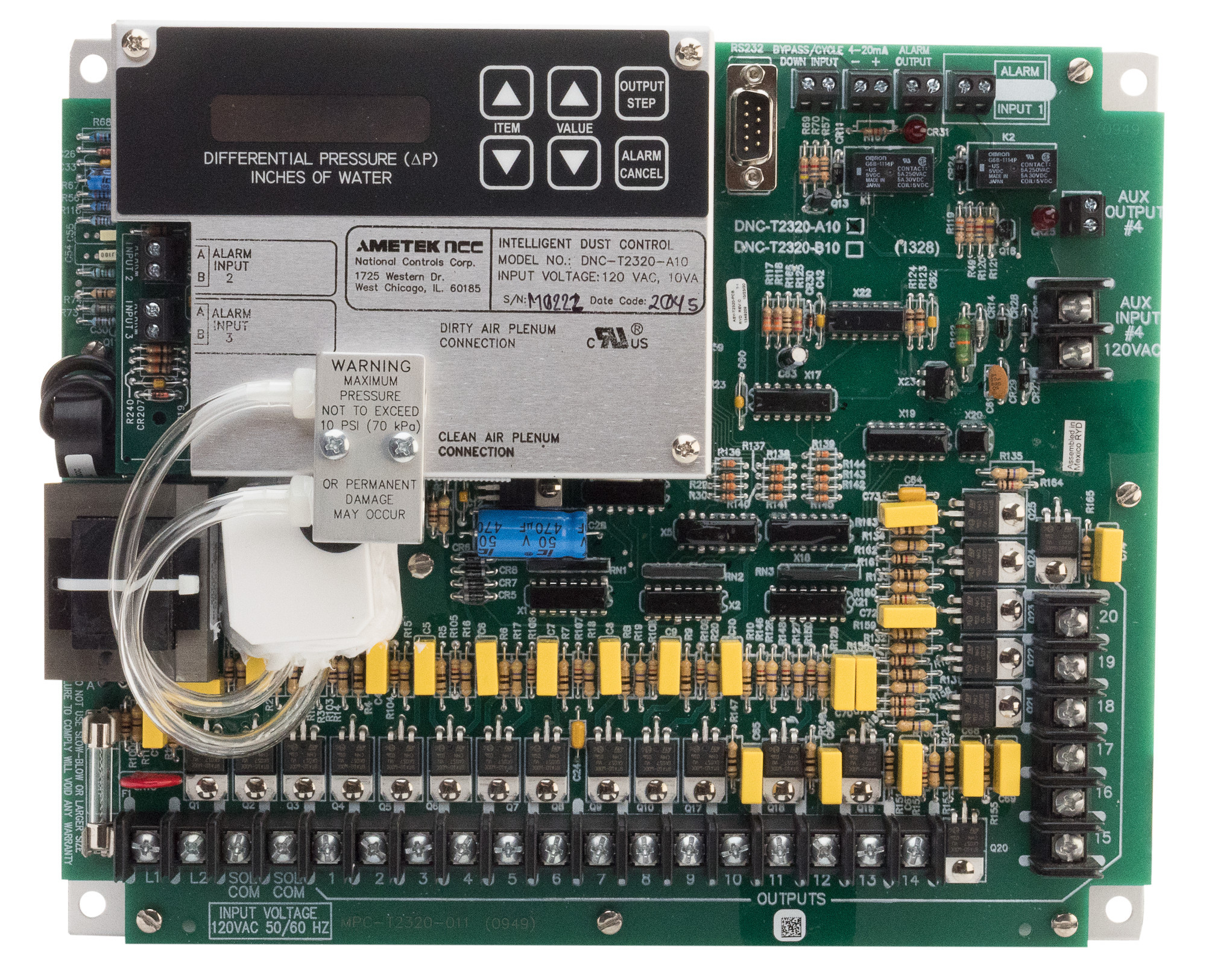 Industrial Dust Collection Controls by AMETEK NCC