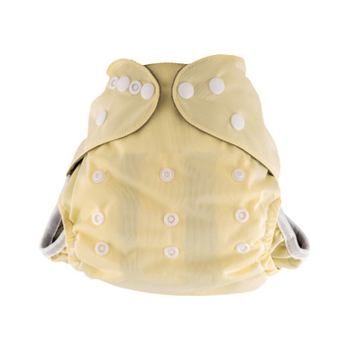 Little Genie Reusable Charcoal Nappy Yellow - ANZ Pharma Wholesalers LTD