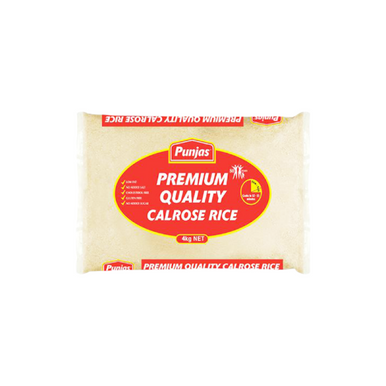 Punjas Calrose Rice 4kg X 6 - ANZ Pharma Wholesalers LTD