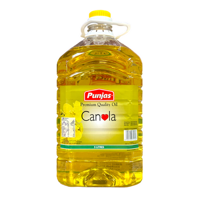 Punjas Canola Oil 5 Litres X 4 - ANZ Pharma Wholesalers LTD