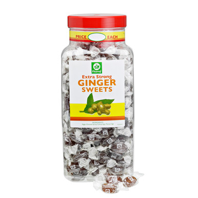 Fitzroy Sweets Extra Strong Ginger 2kg 288s - ANZ Pharma Wholesalers LTD