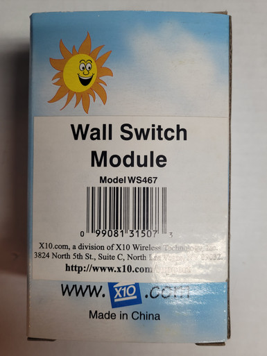 X10 Wall Dimmer Module WS467 - NEW