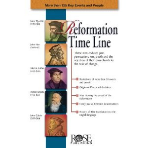 Reformation Time Line (Pamphlet) - Sunset Bookstore