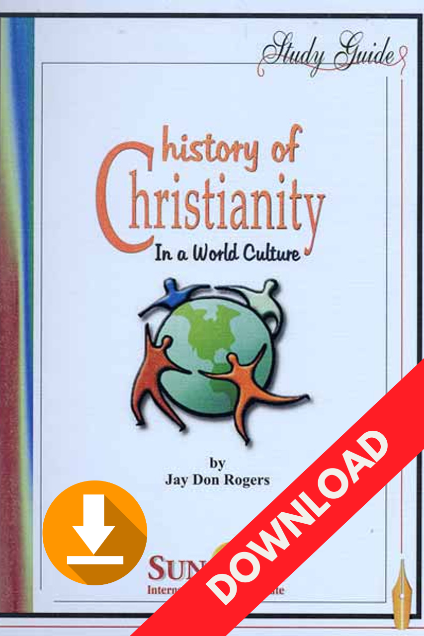 History of Christianity in a World Culture – Course Study Guide (PDF ...
