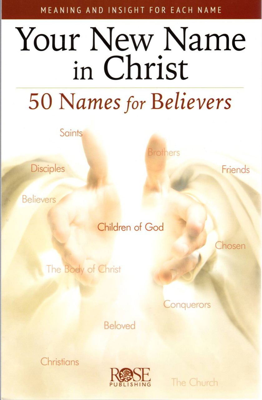 Your New Name in Christ (Pamphlet) - Sunset Bookstore