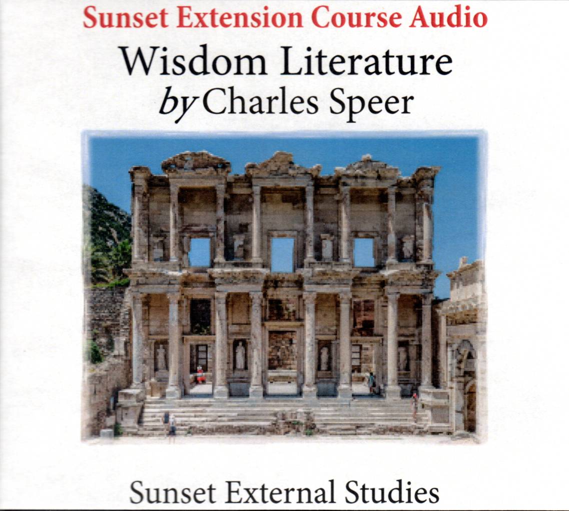 Wisdom Literature SIBI Course CD - Sunset Bookstore