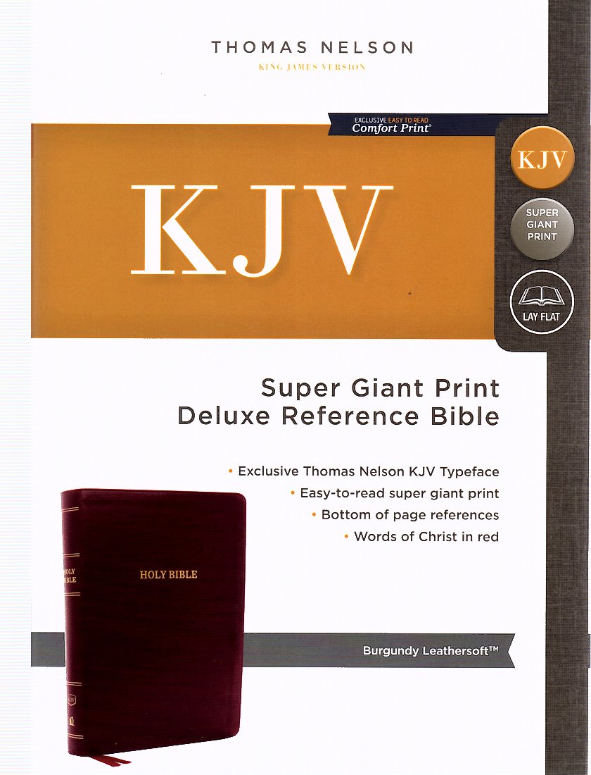 KJV Super Giant Print Reference Burgundy Leathersoft Sunset Bookstore kjv-super-giant-print-reference-burgundy-leathersoft-sunset-bookstore
