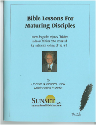 Bible Lessons For Maturing Disciples Study Guide - Sunset Bookstore
