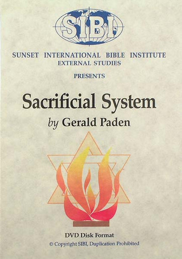 Sacrificial System - Gerald Paden (Studio DVD) - Sunset Bookstore