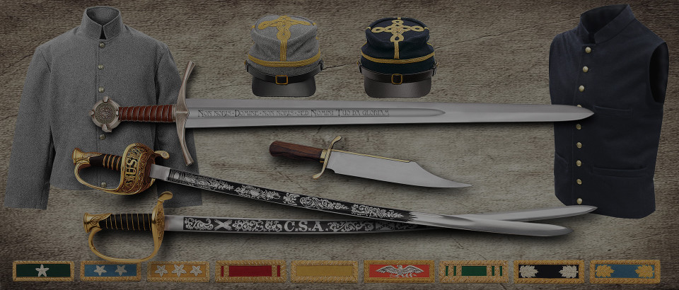 Historical Swords, Knives, and Clothing | Legendary Arms Inc.