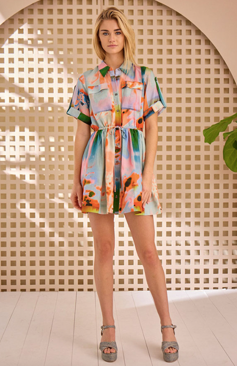 Peyton Dress in Lava Lamp - Scout and Molly's Columbia