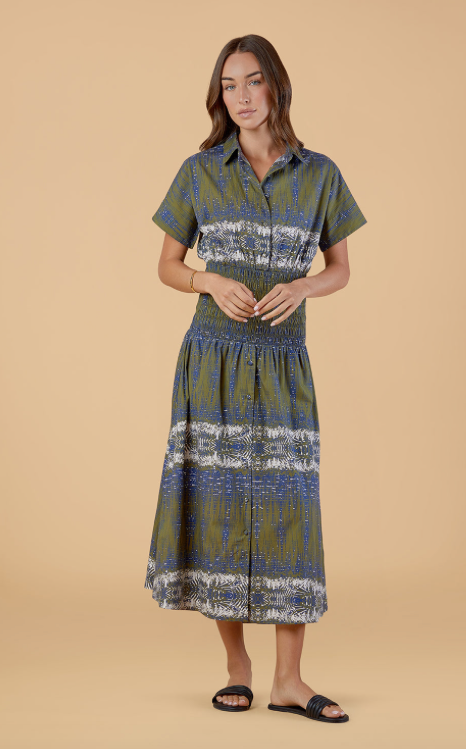 Margo Dress in Wild Palms - Scout and Molly's Columbia