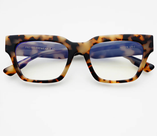 Hayden Blue Light Readers in Milky Tortoise - Scout and Molly's Columbia
