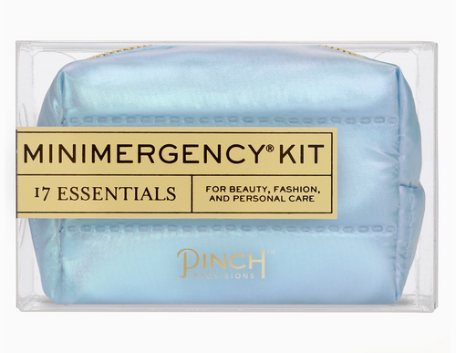 Pastel Puffer Minimergency Kit in Blue - Scout and Molly's Columbia