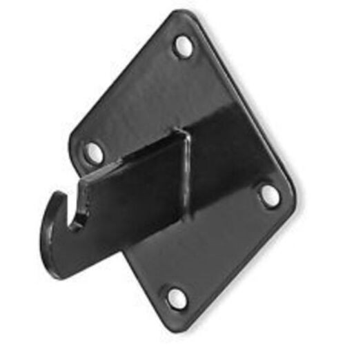 Black Wall Fix Bracket Grid Mesh Panel