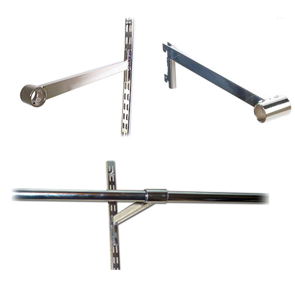 Twin Slot 25mm Tube Support Bracket For Slotted Upright Fashion System ...