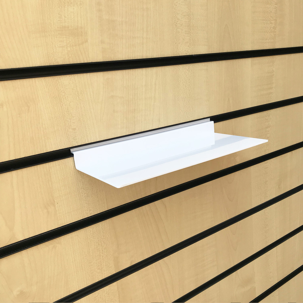 Slatwall Slat Board Display Shelves - Multiple Sizes and Packs for ...