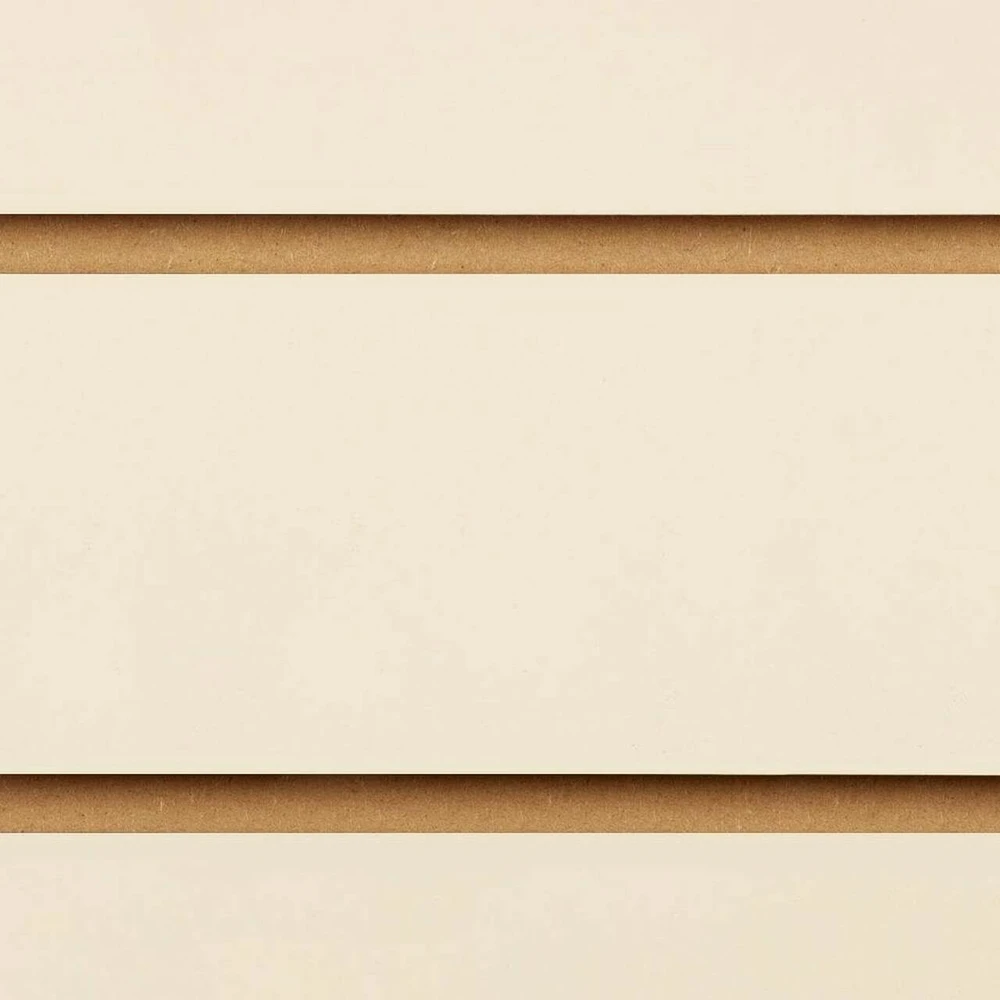 Cream Slatwall Panel