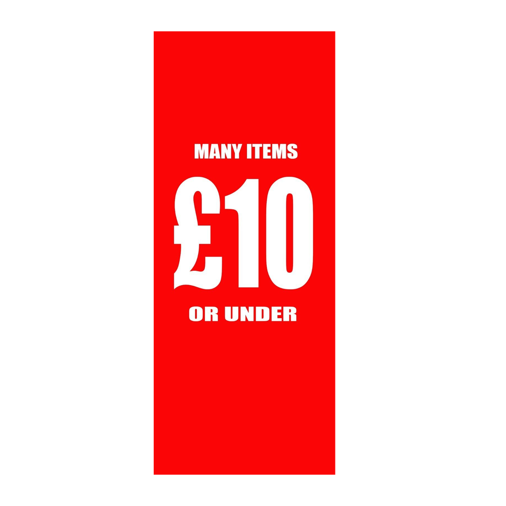 Closing Down Sale Poster Window Display Sign