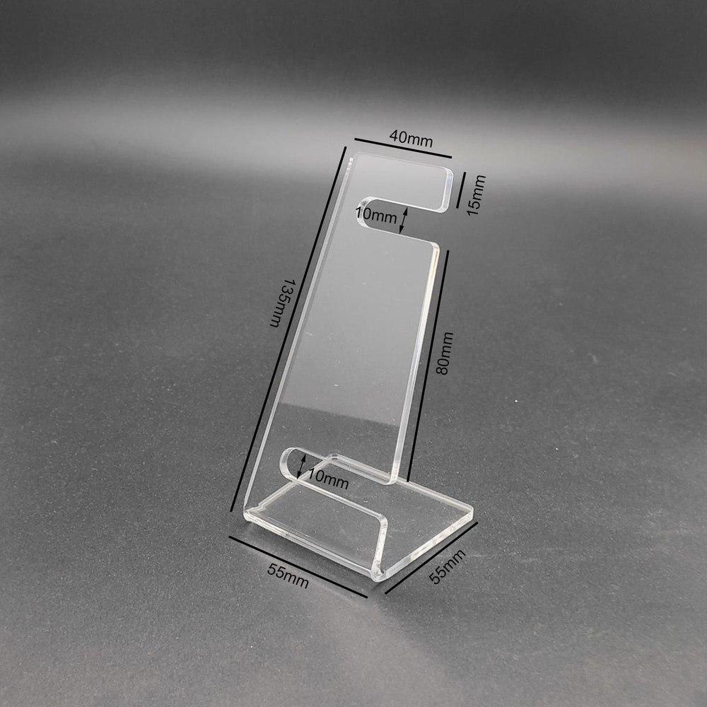 Clear Acrylic Watch Display Stand For Retail Display & Jewelry Organizer
