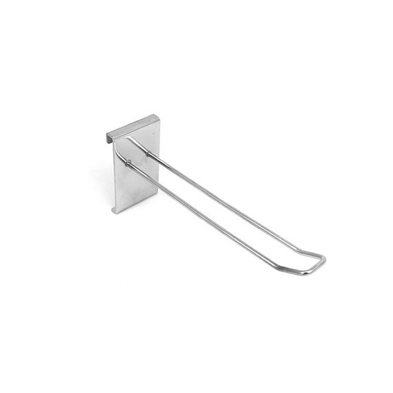 8 Inch Grid mesh Euro Hooks Single Prong Shop Display