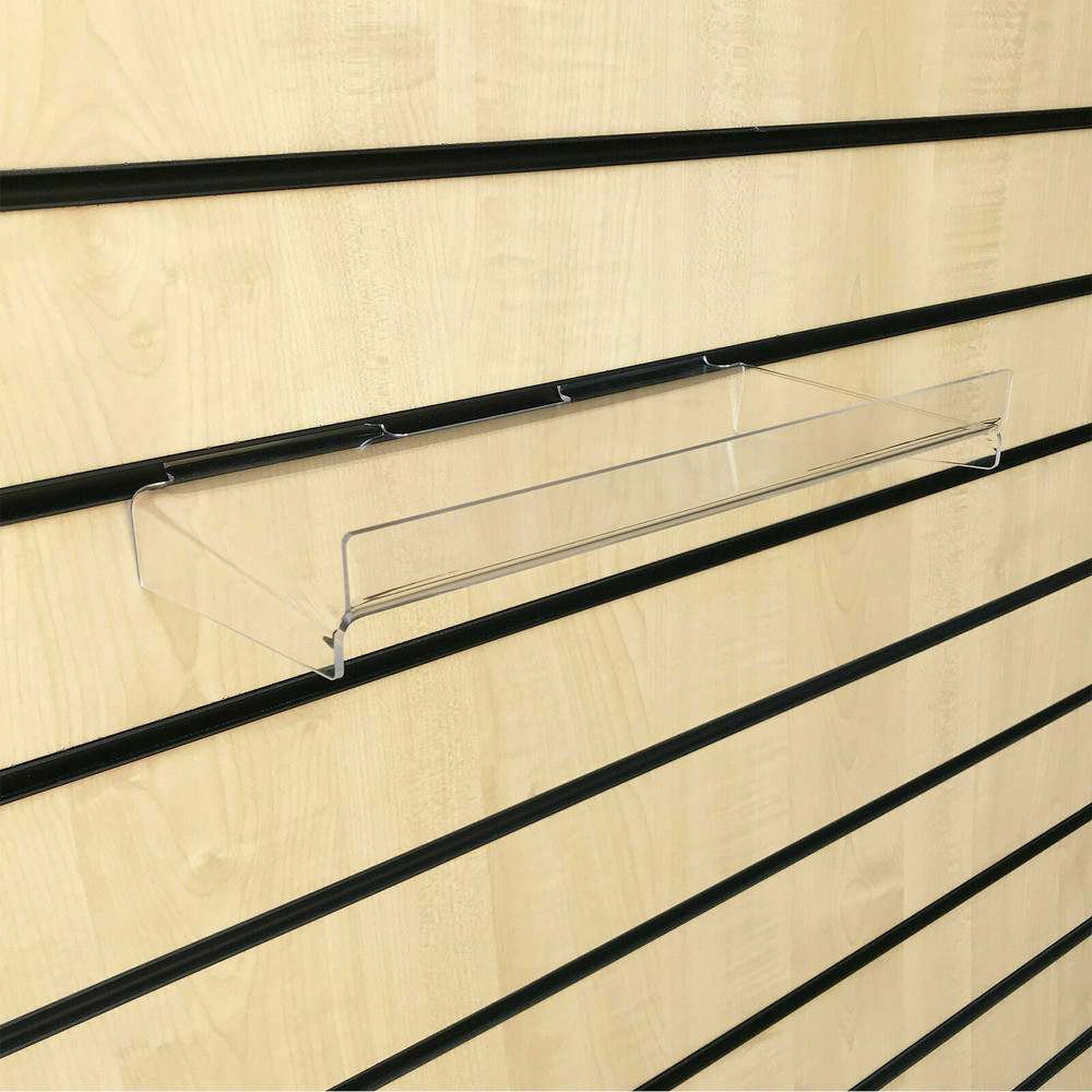Acrylic Angled Slatwall Shelves for Displaying Mobile Phones ...