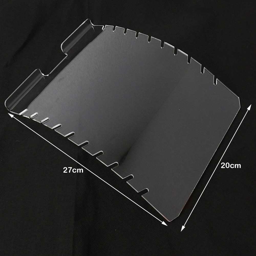 Acrylic Slatwall Jewellery Chain Display Panel - Accessory Display Solution