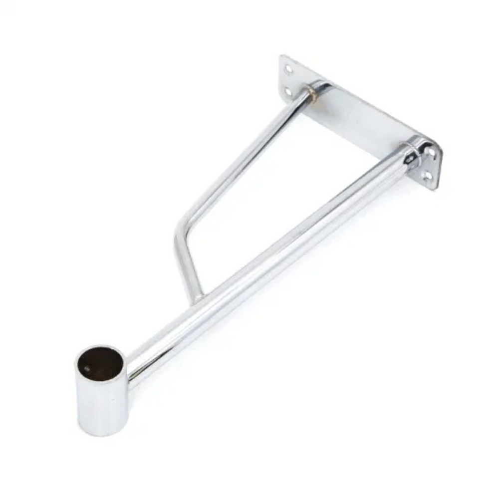 Heavy Duty Wall Projection Bracket For Walk In Wardrobe Chrome Tubing ...