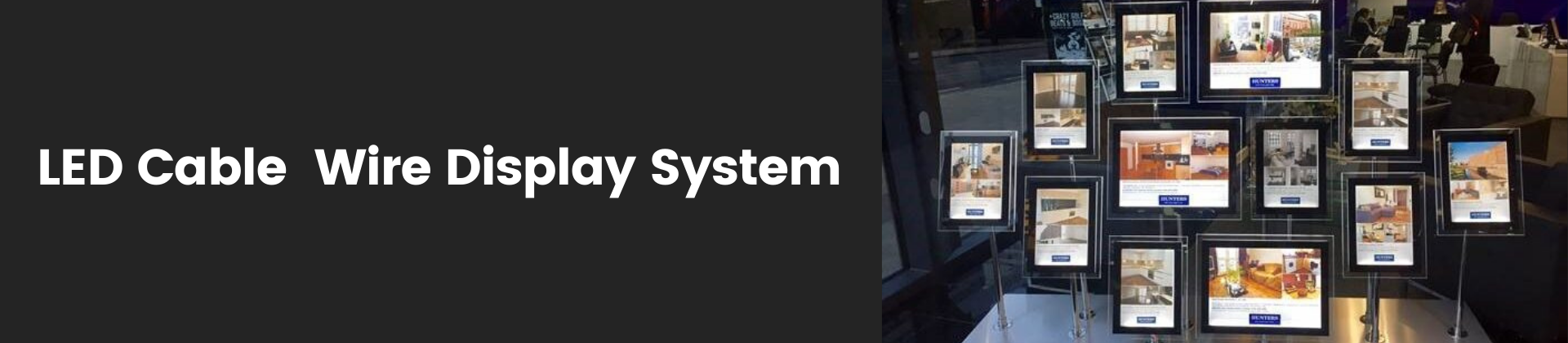 LED Cabe Wire Display System