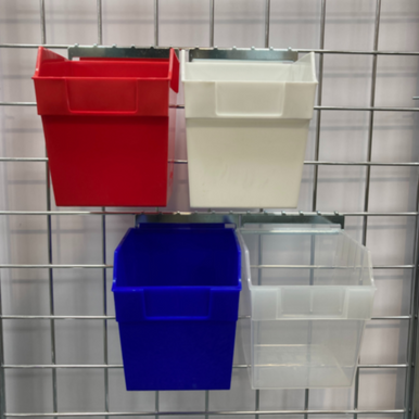 Deep Storage Box Gridwall Mesh Display Best Quality