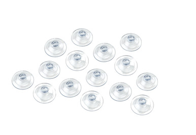 Slatwall Glass Shelf Bracket Suckers (Pack Of 10)