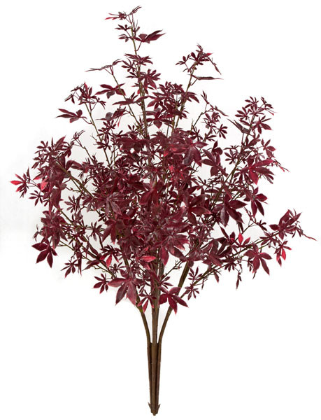 48 Inch Outdoor Maple Bush - Green or Burgundy | Autograph Foliages